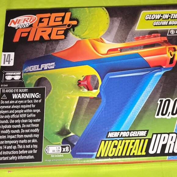 Nerf | Other | Nerf Pro Gelfire Nightfall Uproar Full Auto Blaster ...